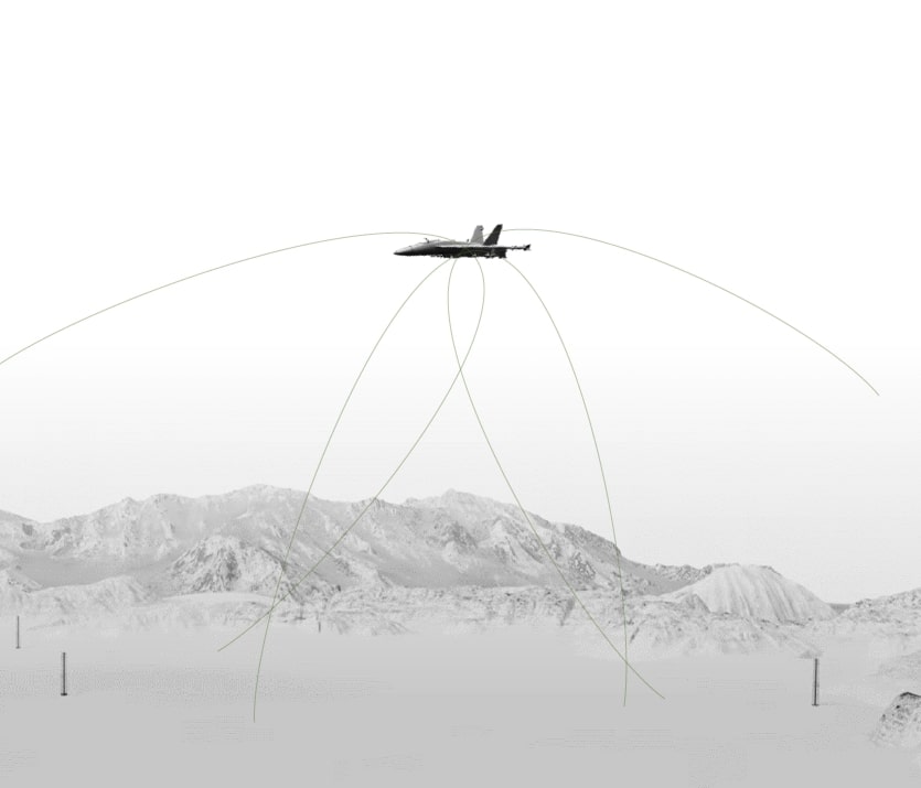 Passive air defense: geolocating airborne targets using detector-based ...