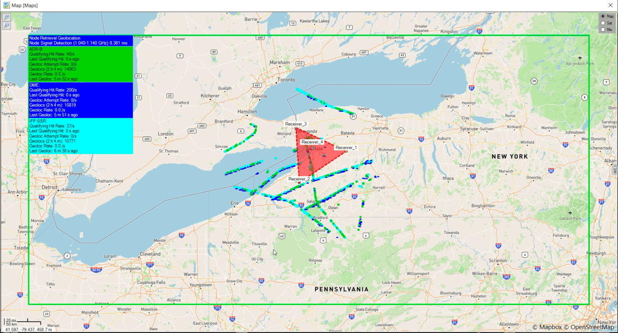 Passive air defense: geolocating airborne targets using detector-based ...