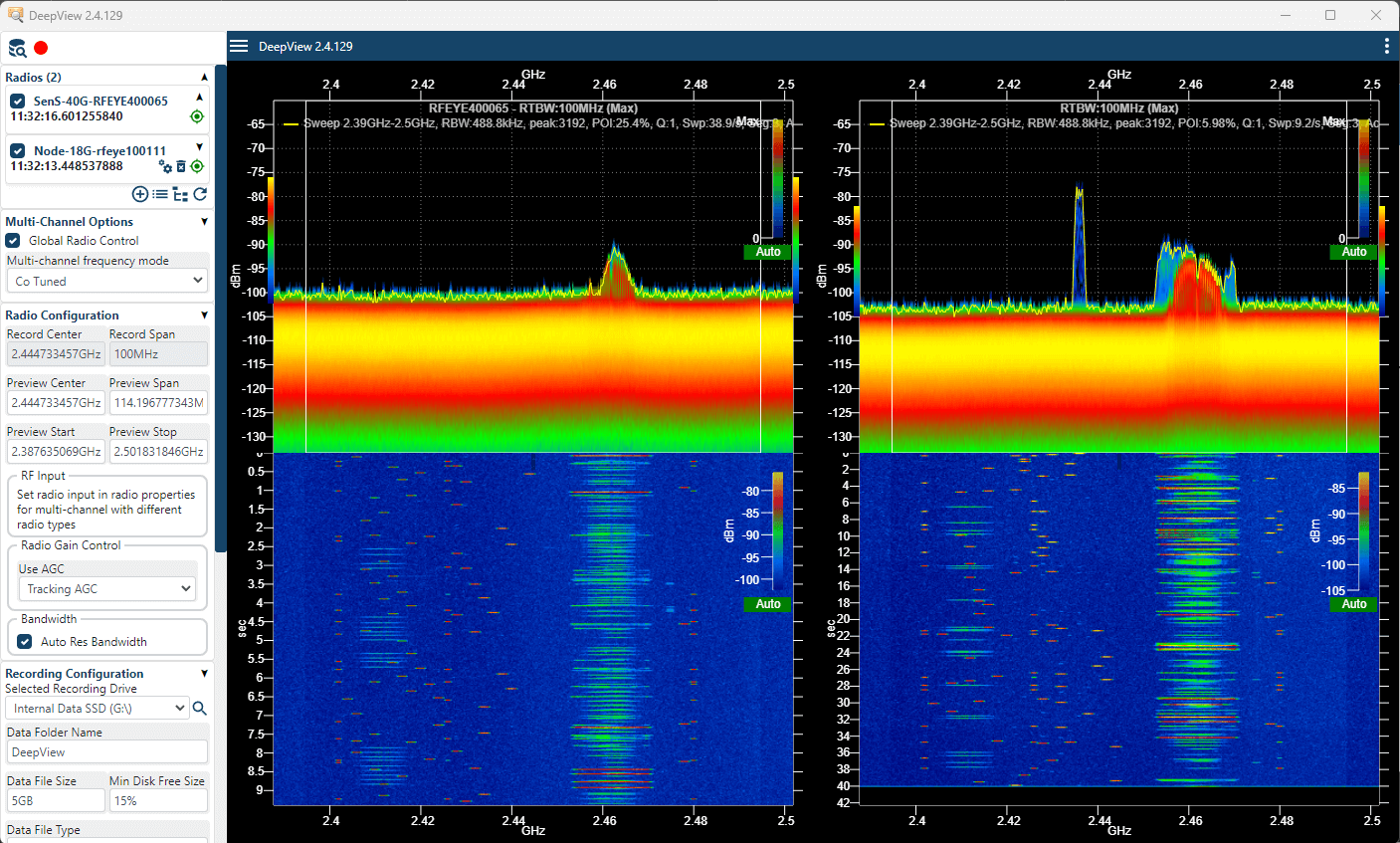 4 powerful new features in RFeye DeepView 2.4