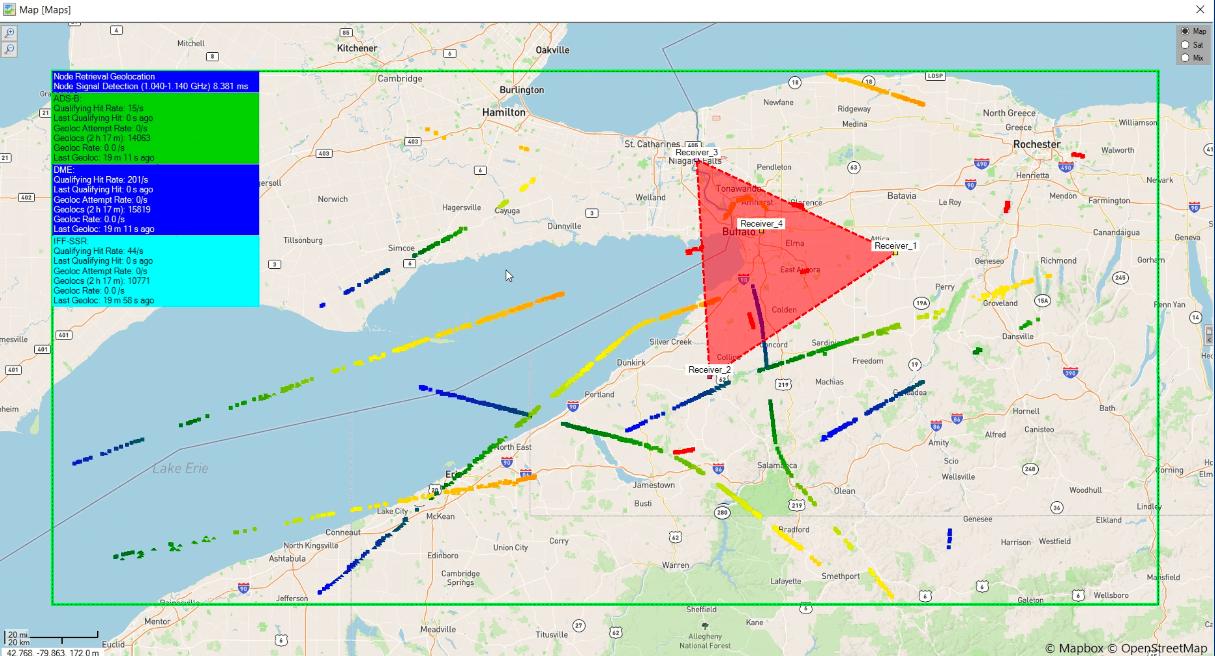 Passive air defense: geolocating airborne targets using detector-based ...